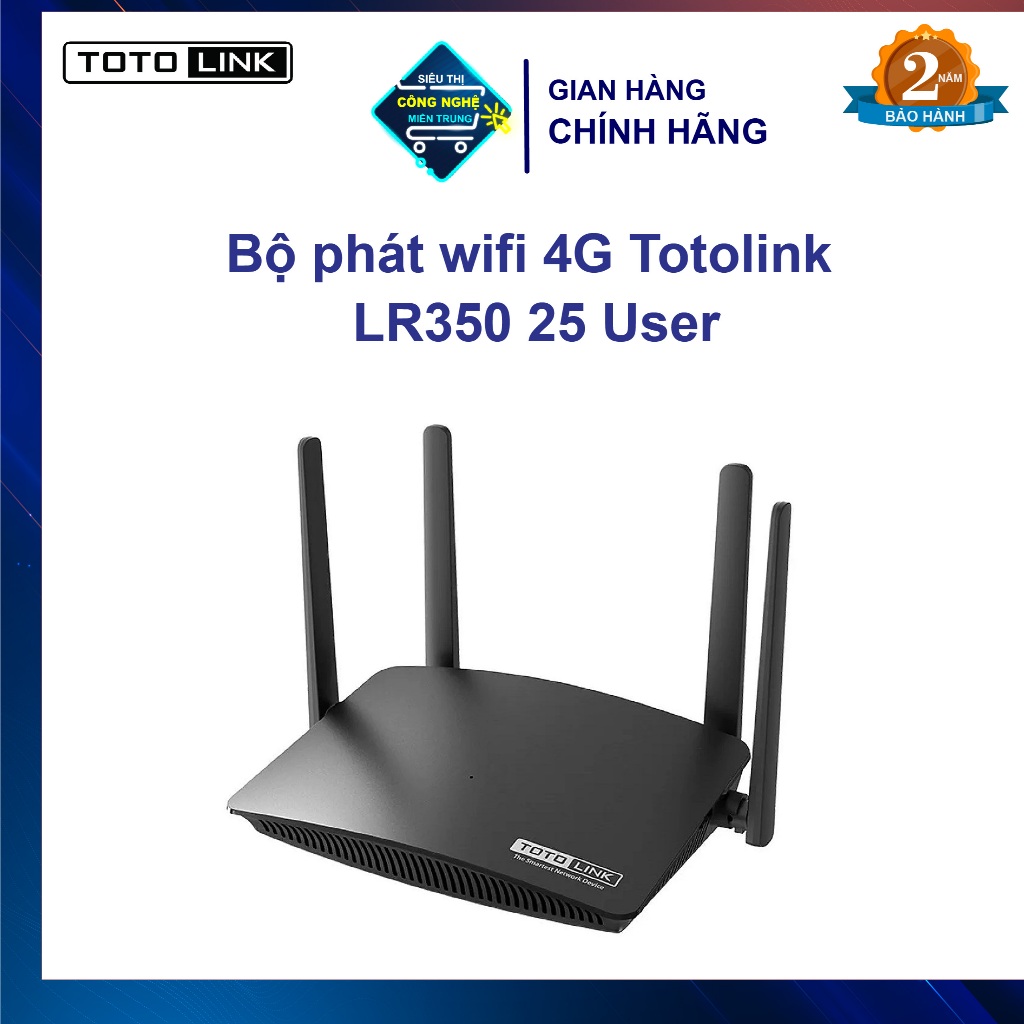 Bộ phát WiFi di động 4G LTE Totolink LR350 - Tốc độ nhanh, hiện đại | Shopee Việt Nam