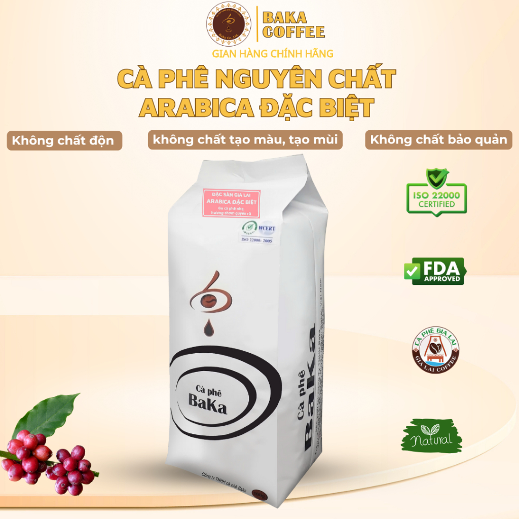 Cà Phê Nguyên Chất Baka - Arabica ĐẶC BIỆT | Shopee Việt Nam
