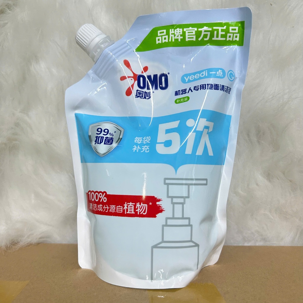 [Hàng Real] Nước lau sàn Robot OMO dành cho robot hút bụi, hương thơm ...