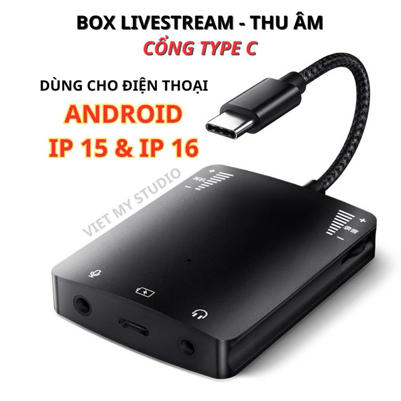 Box Livestream Vừa Live Vừa Sạc PK 2 Chiều | Shopee Việt Nam