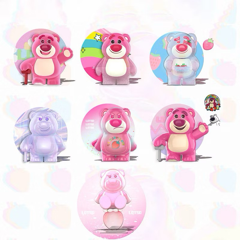 [Chính hãng MINISO] Blind box LOTSO gấu dâu Toy Story | Shopee Việt Nam