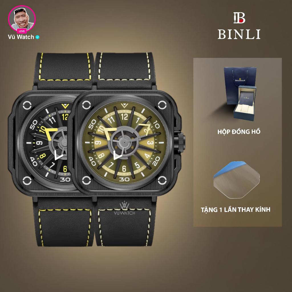Đồng Hồ Nam BINLI BL2118G | Tặng 1 lần thay kính miễn phí | Shopee Việt Nam