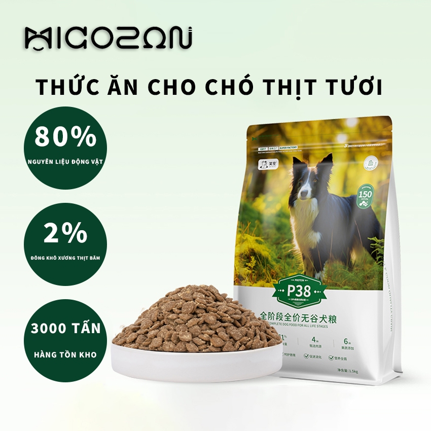 Thức Ăn Cho Chó MICOSON Hạt Giàu Dinh Dưỡng 1 Gói 1KG5 Dạng Viên Vị ...