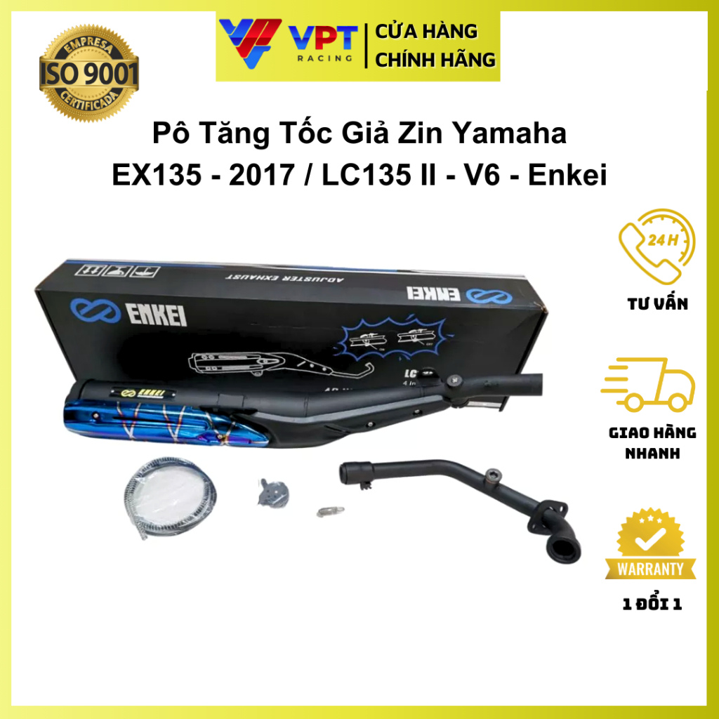 Pô êm Ex135 | Pô móc Exciter 135 2017, LC135 II V6 - xi - chính hãng ...
