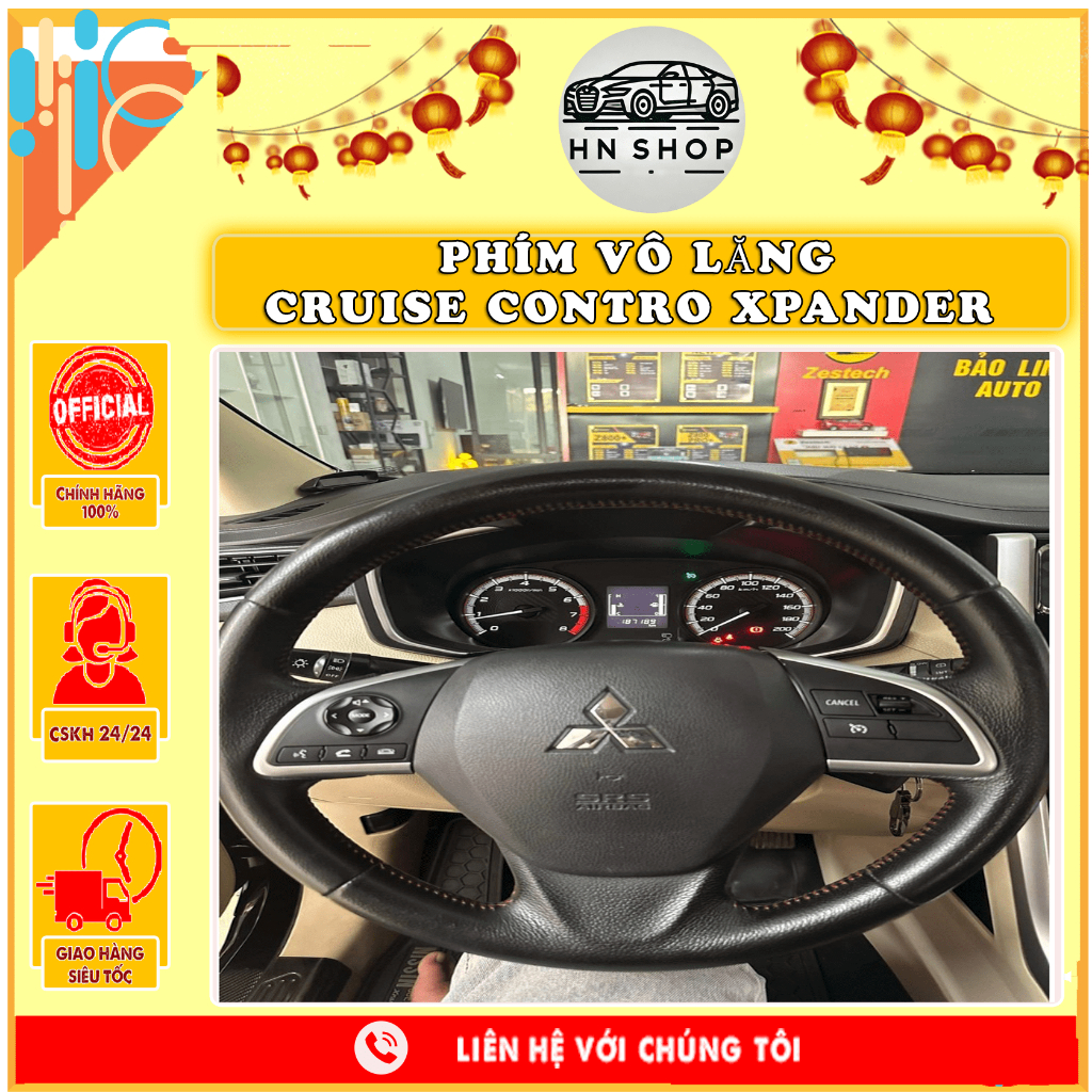 Phím Khiển Vô Lăng Volume Cruise Control Rảnh Tay Mitsubishi Xpander ...