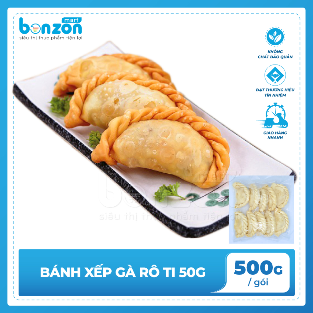 Bánh xếp gà rô ti 50g - Bonzon (500g) | Shopee Việt Nam