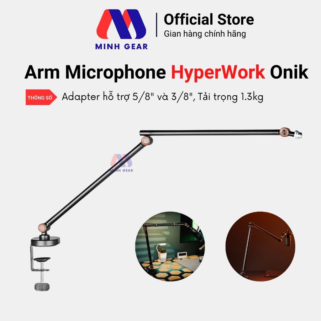 Giá đỡ Microphone HyperWork Onik (Hàng Chính Hãng) | Shopee Việt Nam