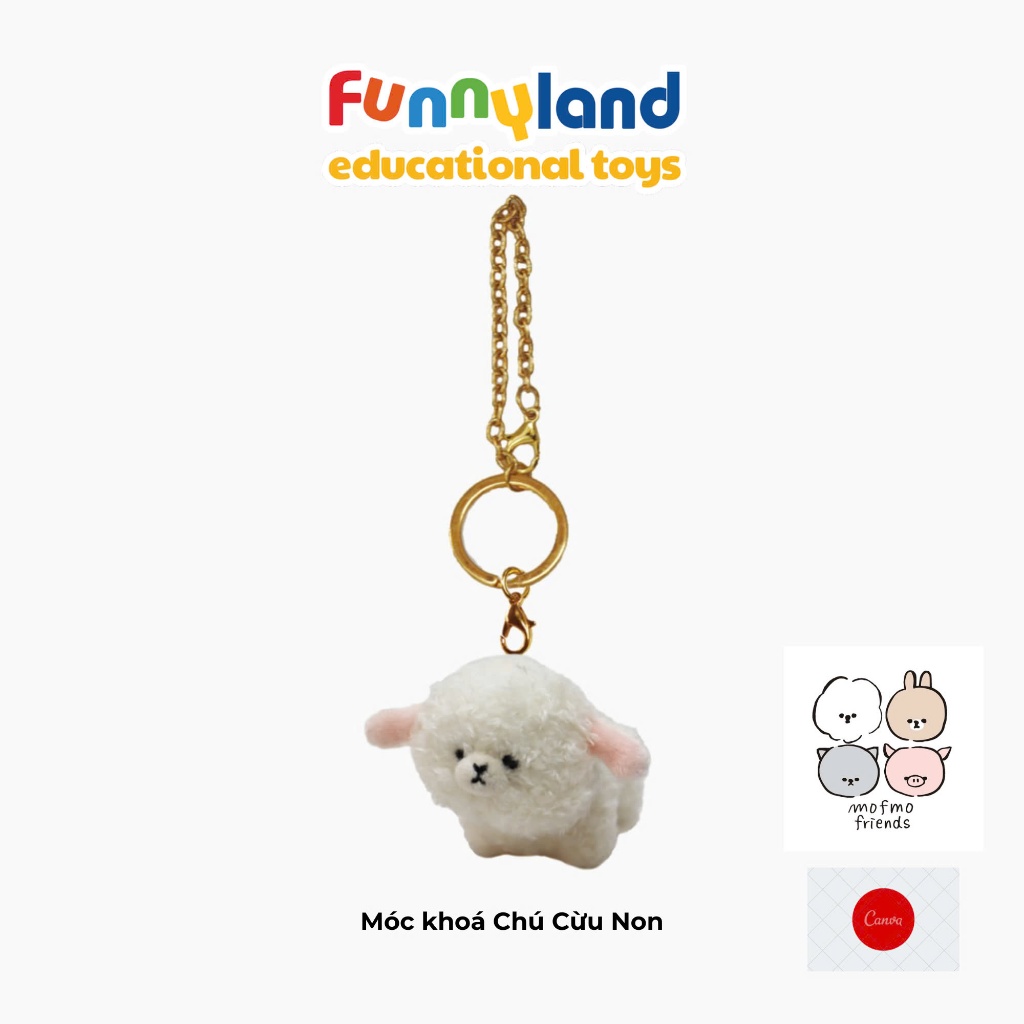 Móc khoá gấu bông Nhật Bản Mofmo Friends | Shopee Việt Nam