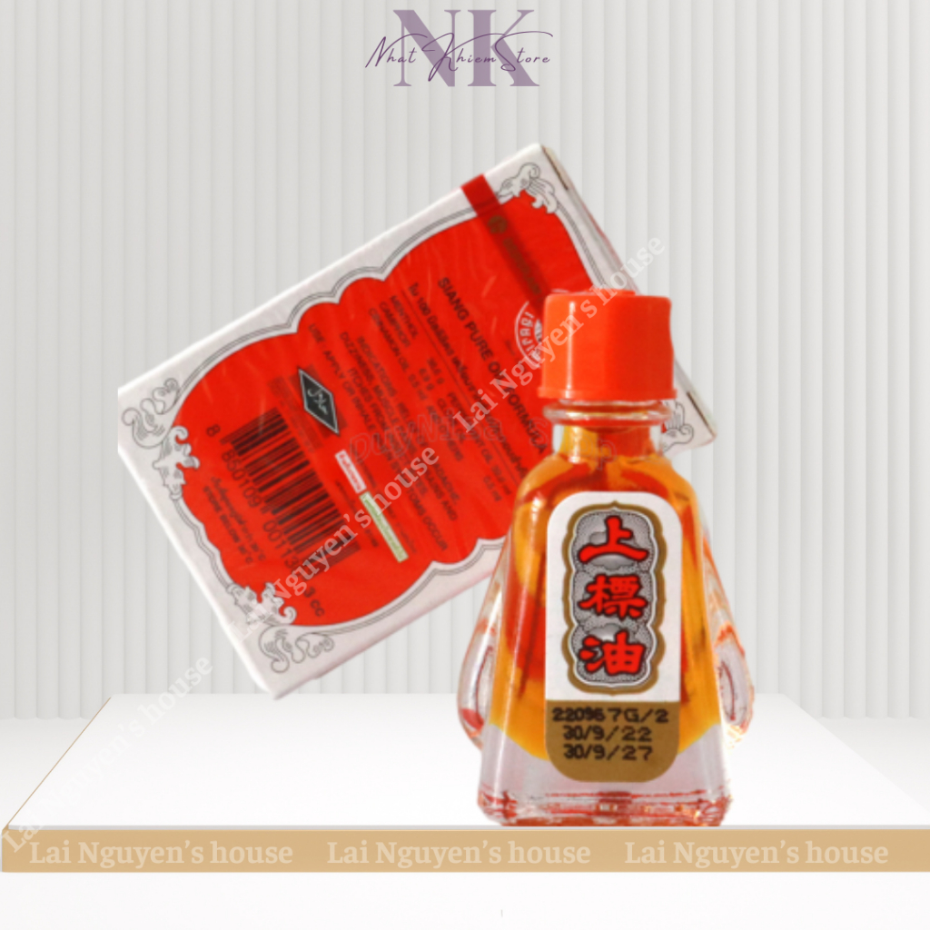 Dầu gió Thái Lan Siang Pure Oil 3cc | Shopee Việt Nam