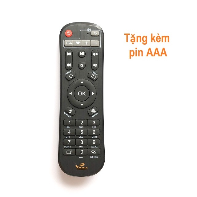 Remote Dùng Cho VinaBox Điều Khiển TV Box Hộp Tivi Thông Minh Android ...