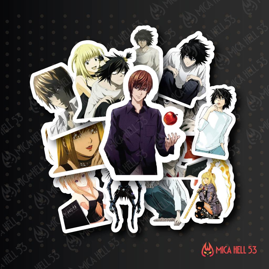 Sticker Death note - Sticker Cuốn Sổ Tử Thần | Shopee Việt Nam