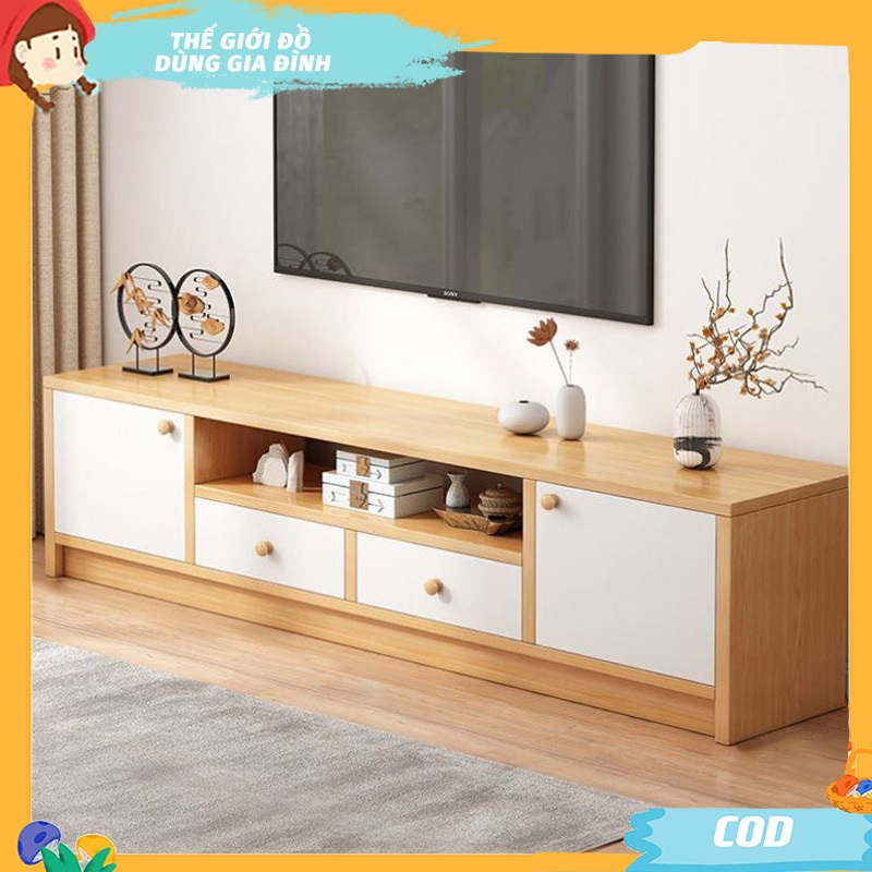 Kệ Tivi Tủ Tivi Gỗ Phòng Khách Tủ Đề Đồ Dùng Gỗ MDF Cao Cấp phong cách Bắc Âu | Shopee Việt Nam
