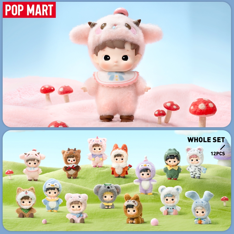 POP MART HACIPUPU Snuggle With You Series Figures Blind Box Action Toys ...