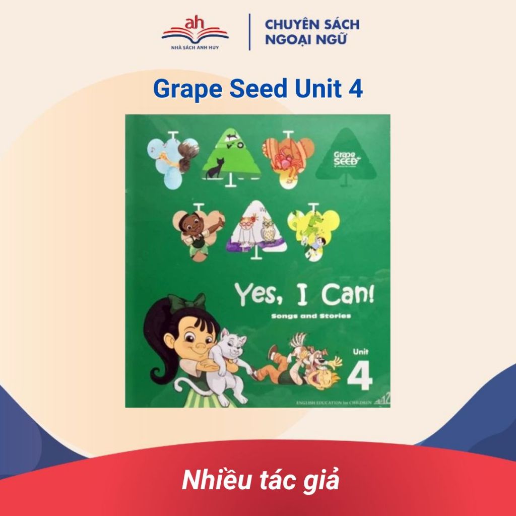 Sách- Grape Seed Unit 4 (tặng kèm file nghe) | Shopee Việt Nam