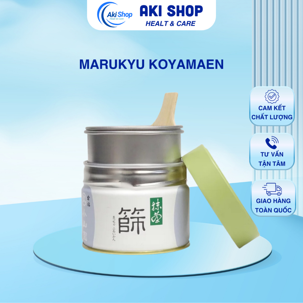 🌱Marukyu Koyamaen🌱 Bộ Rây Matcha Dạng Lon Marukyu Chính Hãng (Hủ Bảo ...