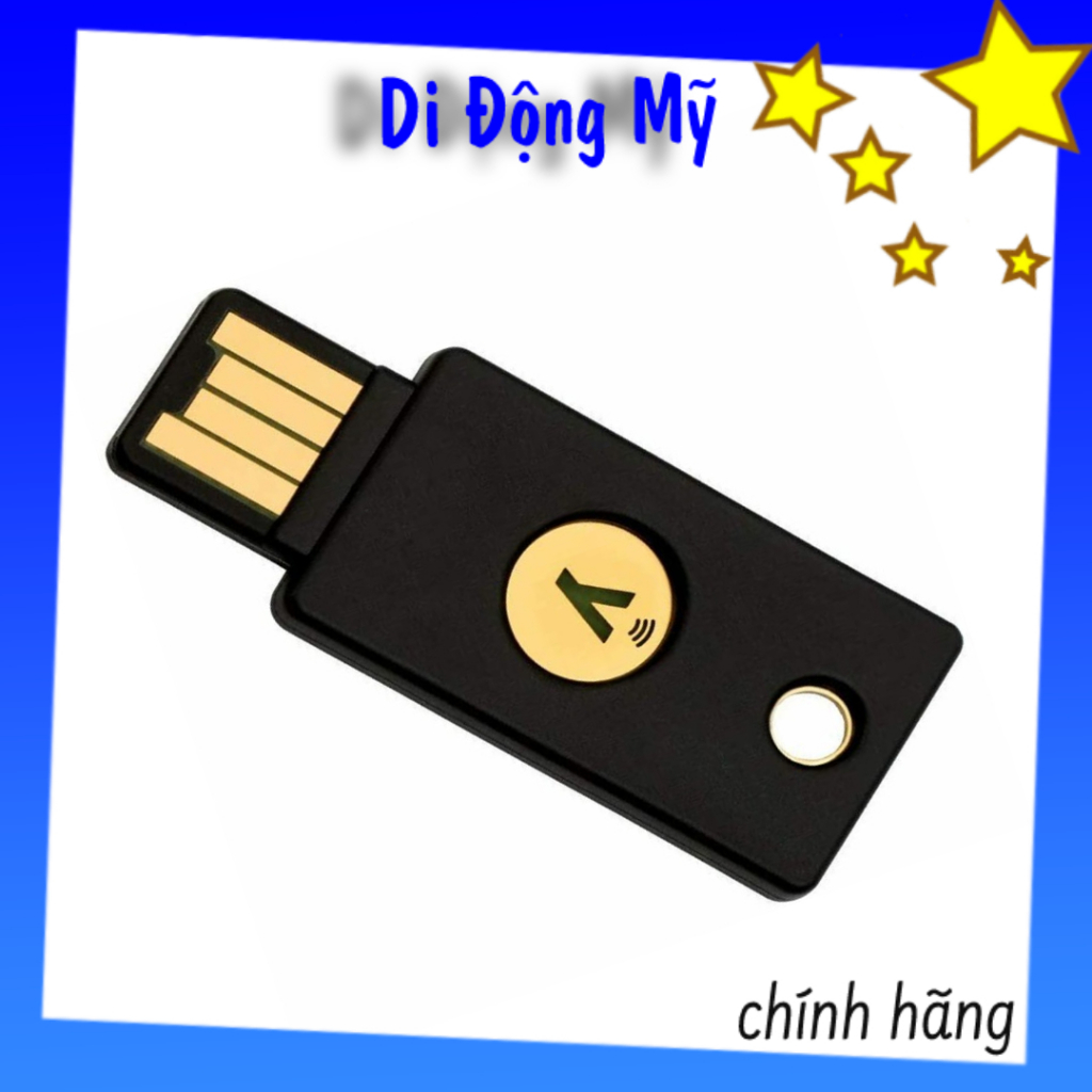 Yubikey 5 NFC (Cổng USB) - Thiết bị xác thực, khóa bảo mật bảo vệ tài ...