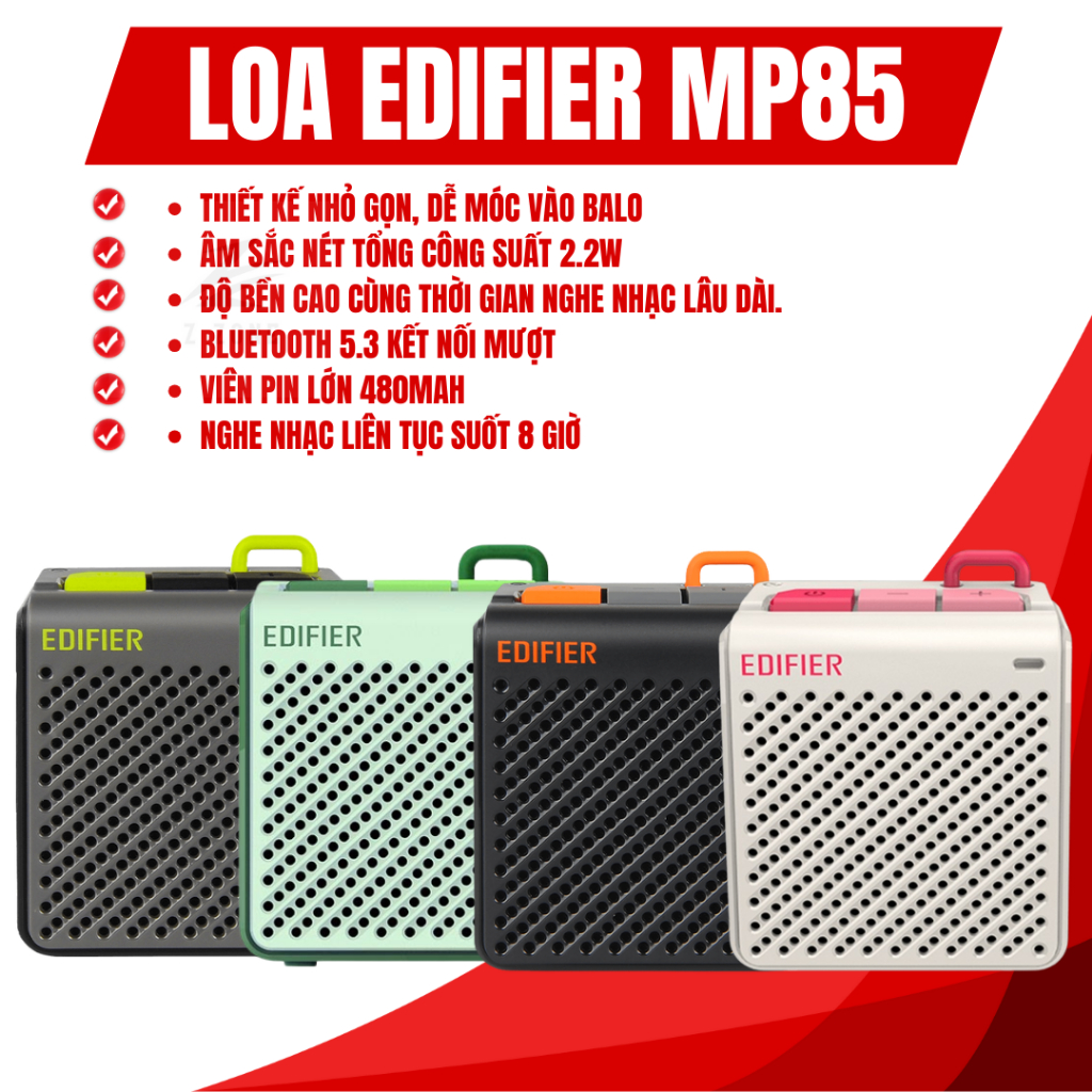 Loa Bluetooth V5.3 Wireless EDIFIER MP85 | Shopee Việt Nam