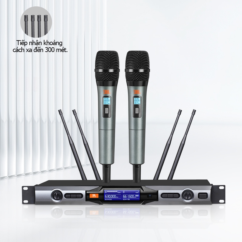 micro không dây cao cấp,JBL/VM-X9 microphone wireless,micro hát karaoke ...