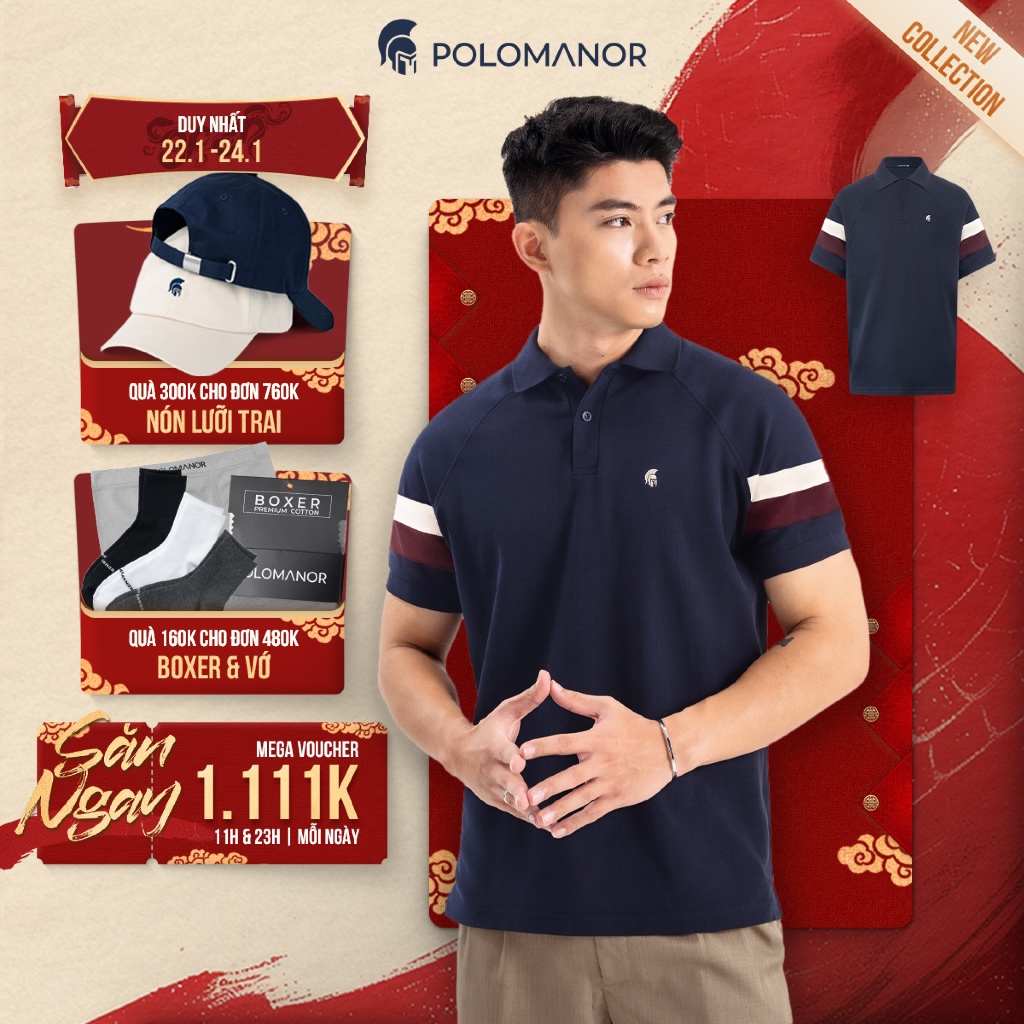 Áo polo nam cao cấp BIJAN, BST TỪ NHÀ RA PHỐ, vải cá sấu cotton interlock, thanh lịch, sang ...