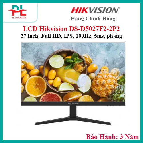 Màn hình HIKVISION DS-D5027F2-2P2 | 27 inch, Full HD, IPS, 100Hz, 5ms, phẳng - Bảo Hành 3 Năm ...