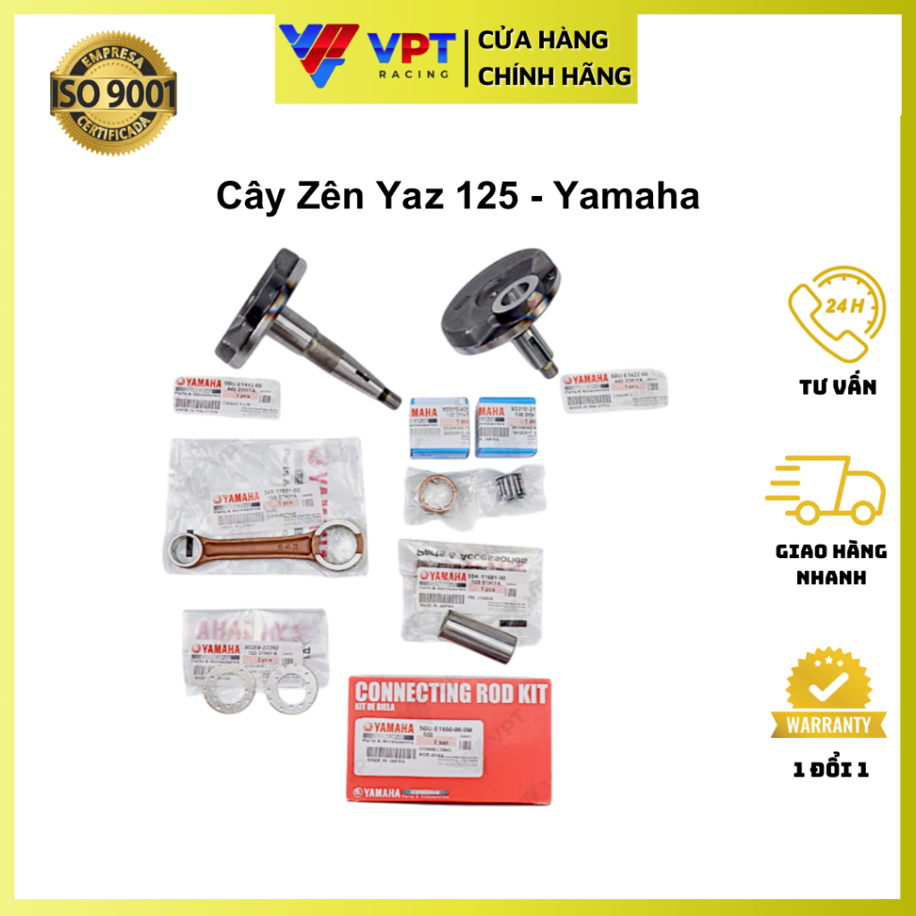 Cây Zên (Dên) Yaz Y125Z, Y125ZR Chính Hãng Yamaha 5BU-E1400-02-Y ...