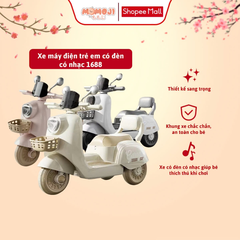 Xe Máy Điện Trẻ Em (1688) | Shopee Việt Nam