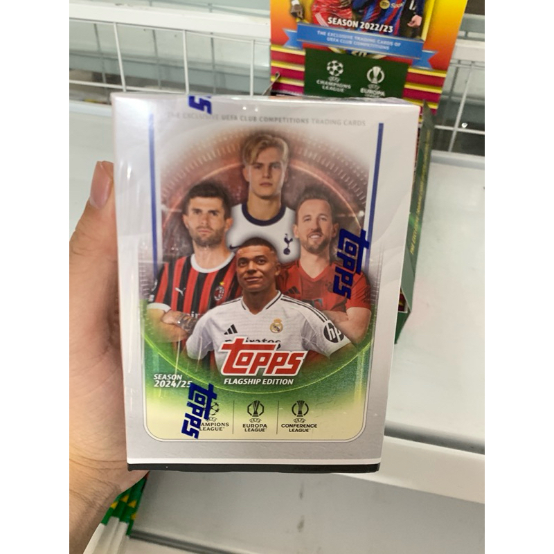 Hộp Thẻ Bóng Đá Topps UCC Flagship Blaster Box 2024/25 | Shopee Việt Nam