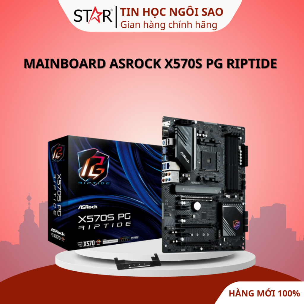 Mainboard ASRock X570S PG Riptide DDR4 - Bảo hành 36 tháng | Shopee ...