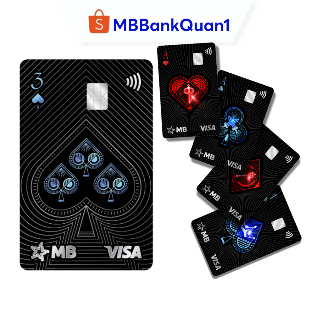 Thẻ MBBank Hi Visa Collection - Bộ Sưu Tập Ba Bích & ACE Collection ...