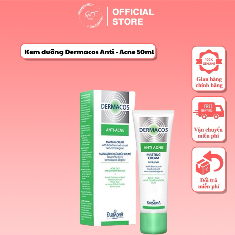 𝗞𝗲𝗺 𝗗𝘂̛𝗼̛̃𝗻𝗴 𝗗𝗲𝗿𝗺𝗮𝗰𝗼𝘀 𝗔𝗻𝘁𝗶-𝗔𝗰𝗻𝗲 𝗠𝗮𝘁𝘁𝗶𝗻𝗴 𝗖𝗿𝗲𝗮𝗺 𝟱𝟬𝗠𝗹 dành cho da dầu mụn ...