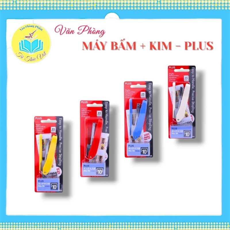 Bấm Kim 10 + 2 Hộp Kim - PLUS | Shopee Việt Nam