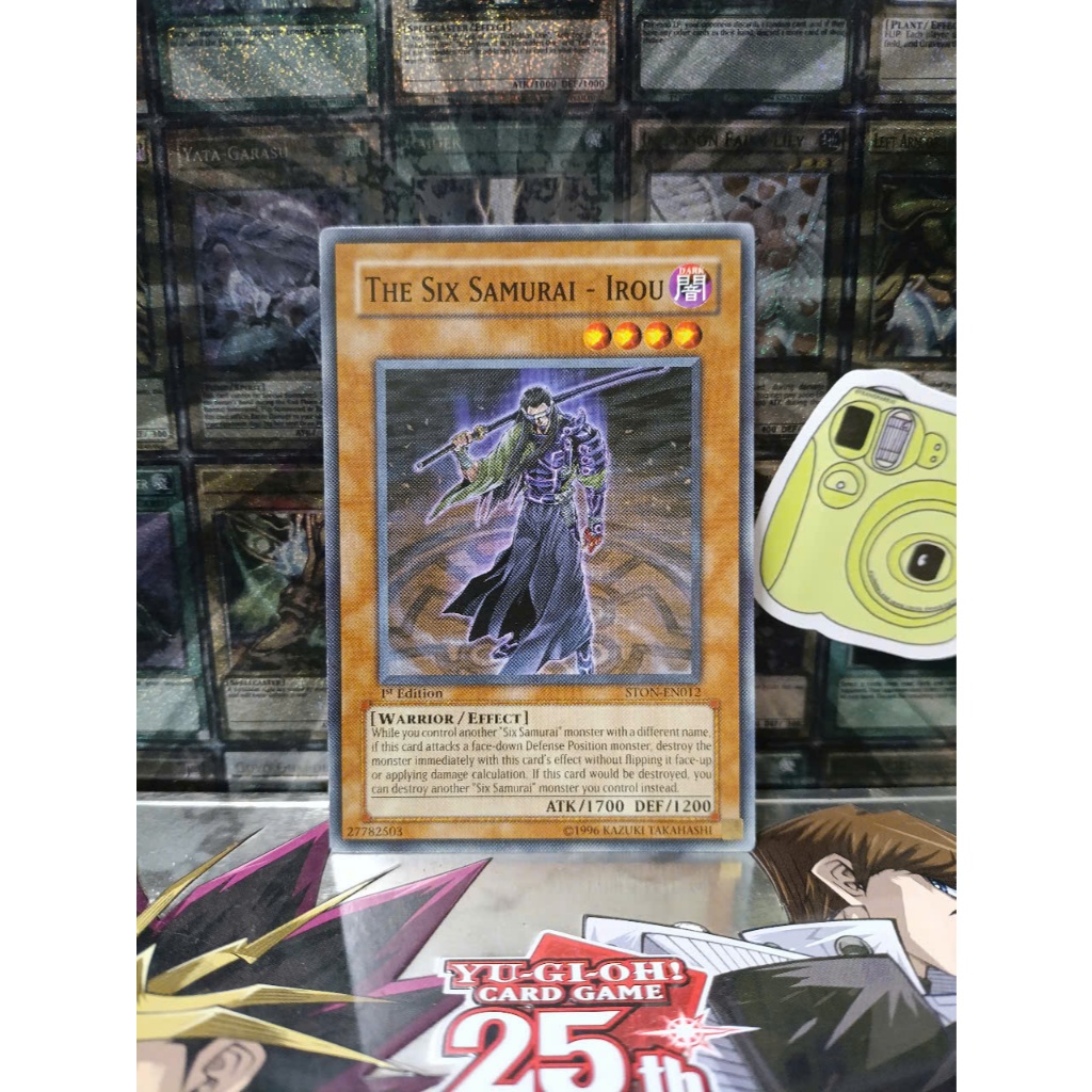 [ Đỗ Lạc Shop ] Thẻ Bài Mint90 Yugioh Monster The Six Samurai - Irou - Common | Shopee Việt Nam