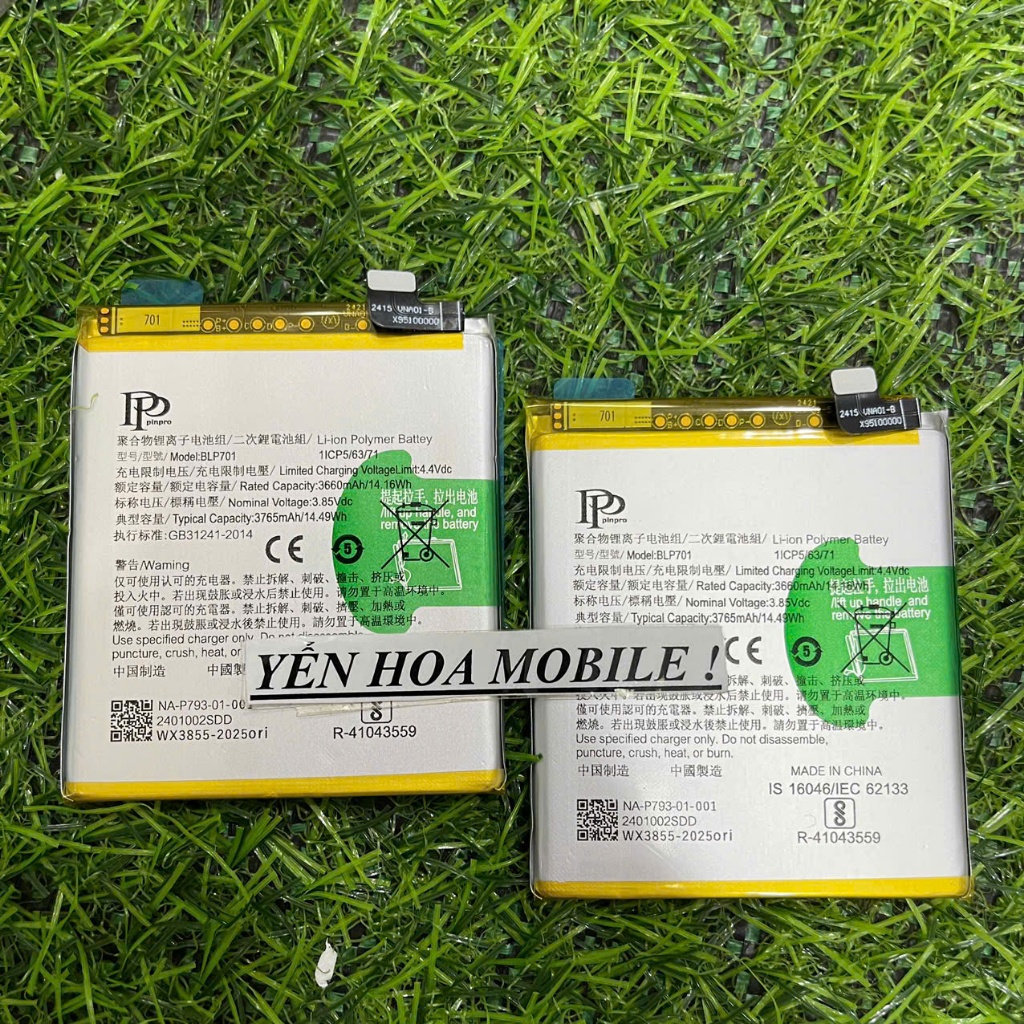 Pin BLP701 thay thế oppo reno | Shopee Việt Nam