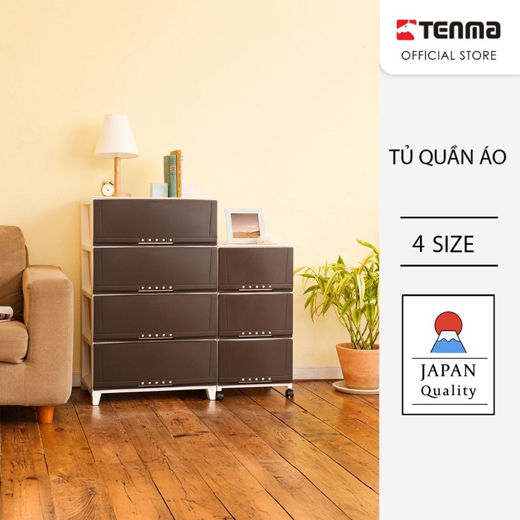 TENMA Tủ Quần Áo Profix Room Case JAPAN QUALITY Nhiều Tầng, Có Bánh Xe ...