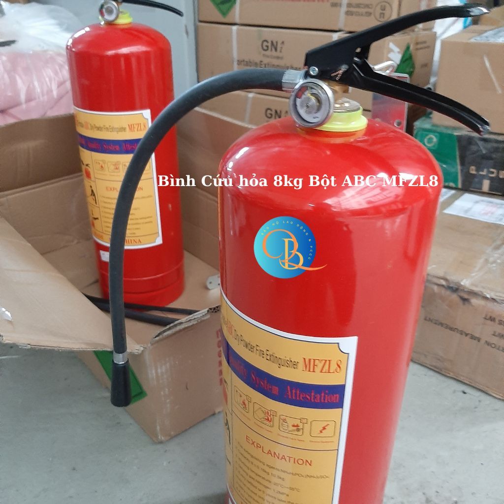Bình chữa cháy bột ABC 8kg, bình cứu hỏa bột abc MFZL8 8kg, các loại ...