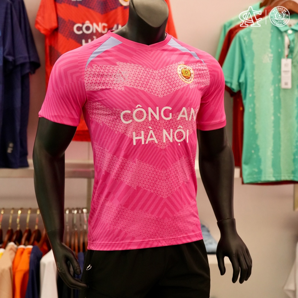 Áo Cổ Động Viên C A HN 2024/25 Màu Hồng | Shopee Việt Nam
