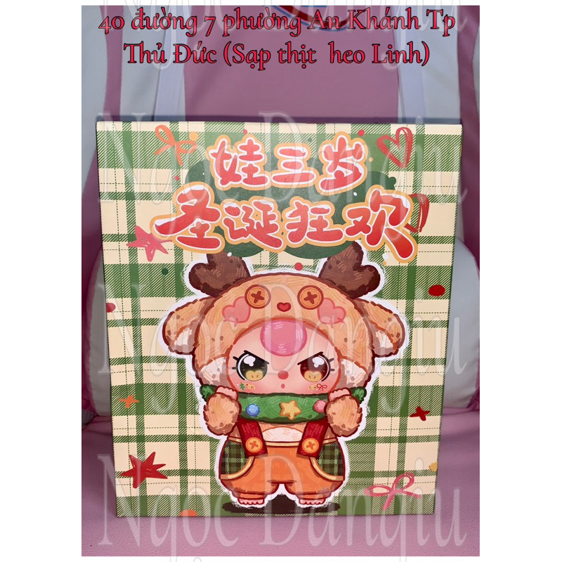 BABY THREE MINI NOEL/ BLIND BOX BABY THREE/ TÚI MÙ BÉ BA | Shopee Việt Nam