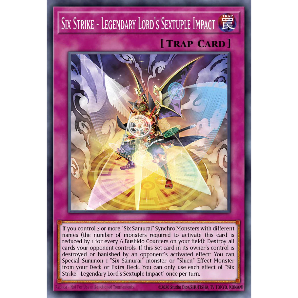 [KW2 Yugioh] [EN-UK] [Nice Art] Thẻ bài Six Strike - Sextuple Barrage - SUDA-EN078 - Common 1st ...