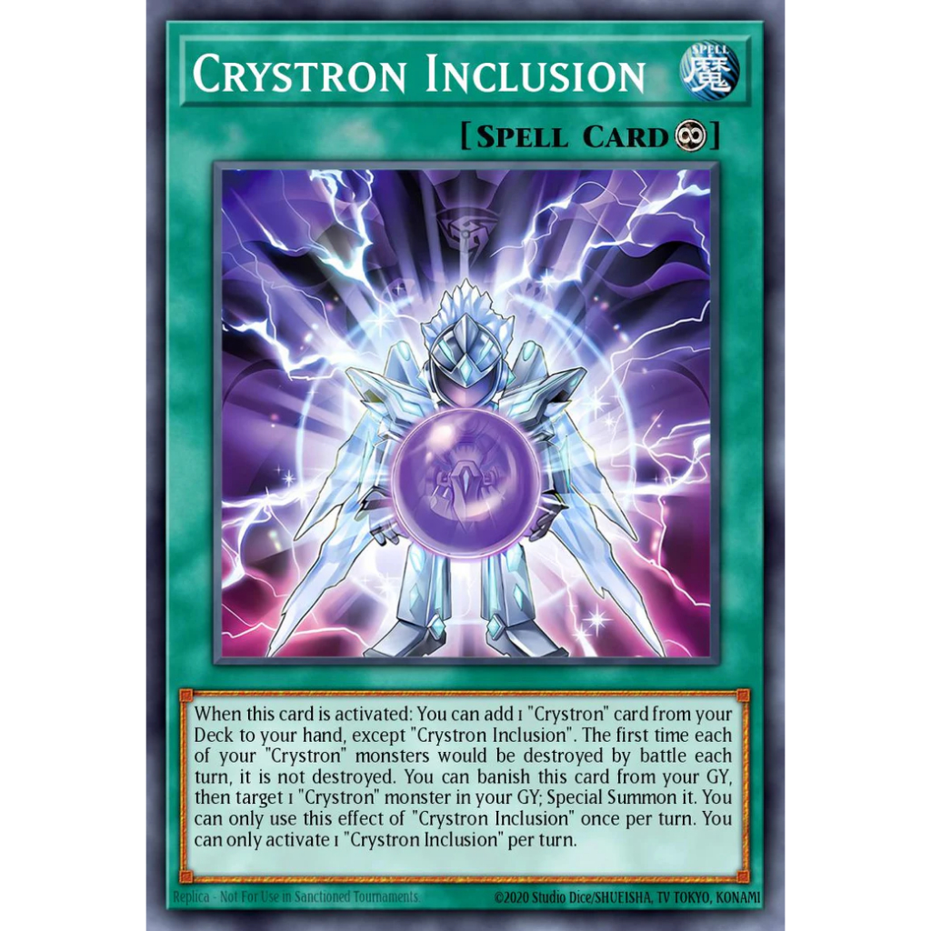 [KW2 Yugioh] [EN-UK] Thẻ bài Crystron Inclusion - SUDA-EN061 - Common 1st Edition | Shopee Việt Nam