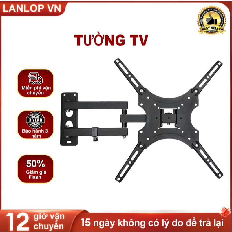 giá treo tivi kệ tivi treo tường Xoay mọi nghiêng Giá treo tivi xoay đa năng 32-55inch | Shopee ...