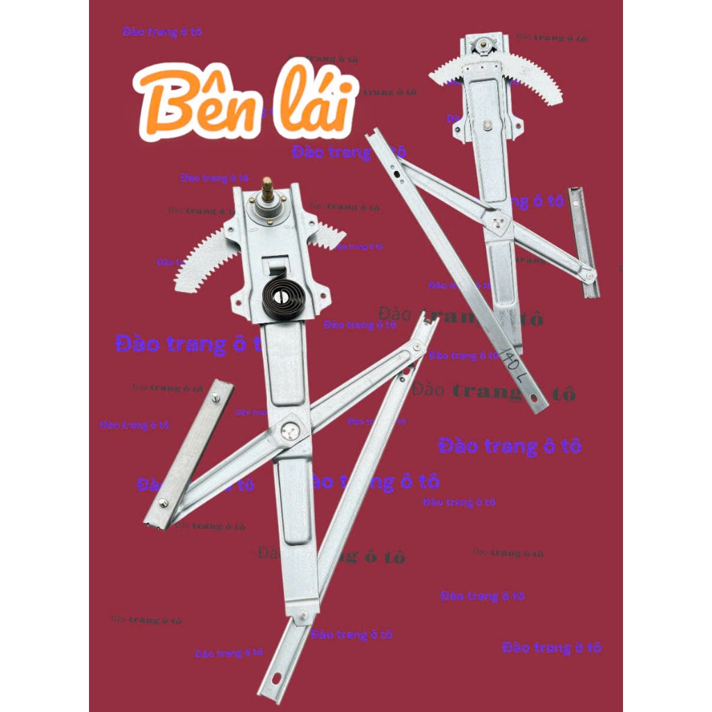 Giá quay kính lên kính xe ô tô cửu long hoa mai chiến thắng 3,5 đến 6 ...