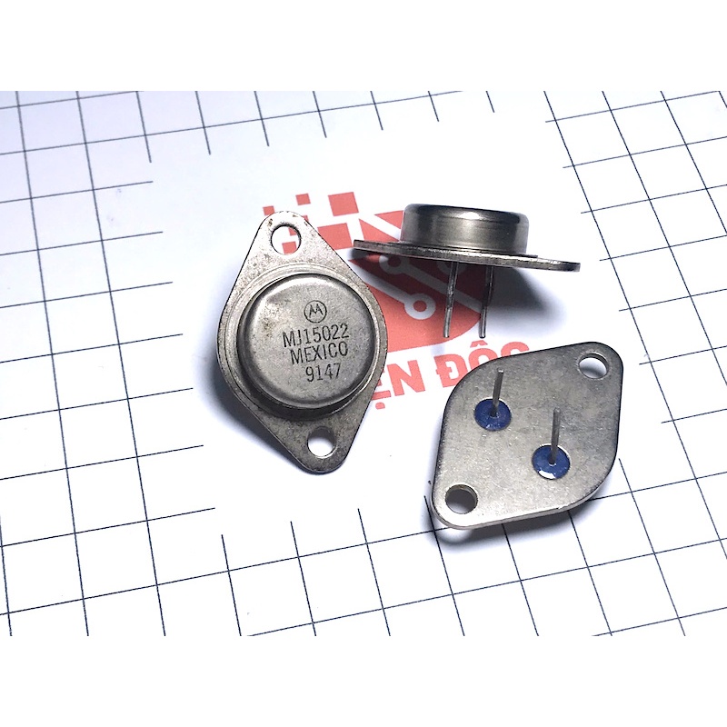 MJ15022 Transistor NPN TO-3 16A 250V tháo máy chính hãng | Shopee Việt Nam