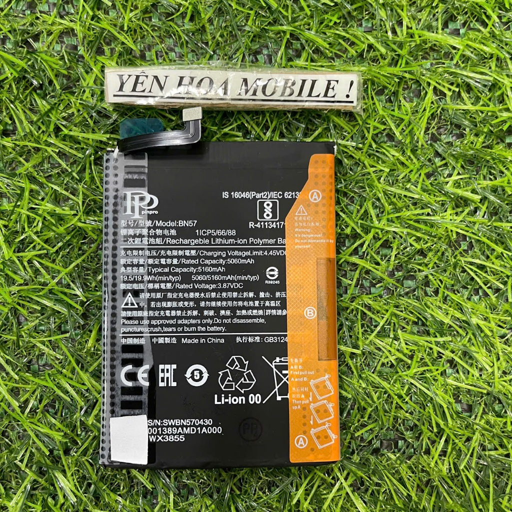 Pin BN57 dành cho xiaomi poco x3 - poco x3 pro | Shopee Việt Nam