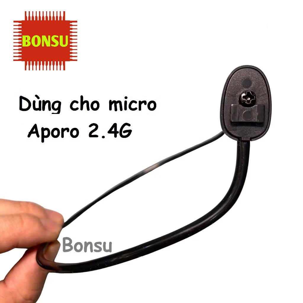 Gọng mic dùng để thay thế cho mic Aporo 2.4G | Shopee Việt Nam