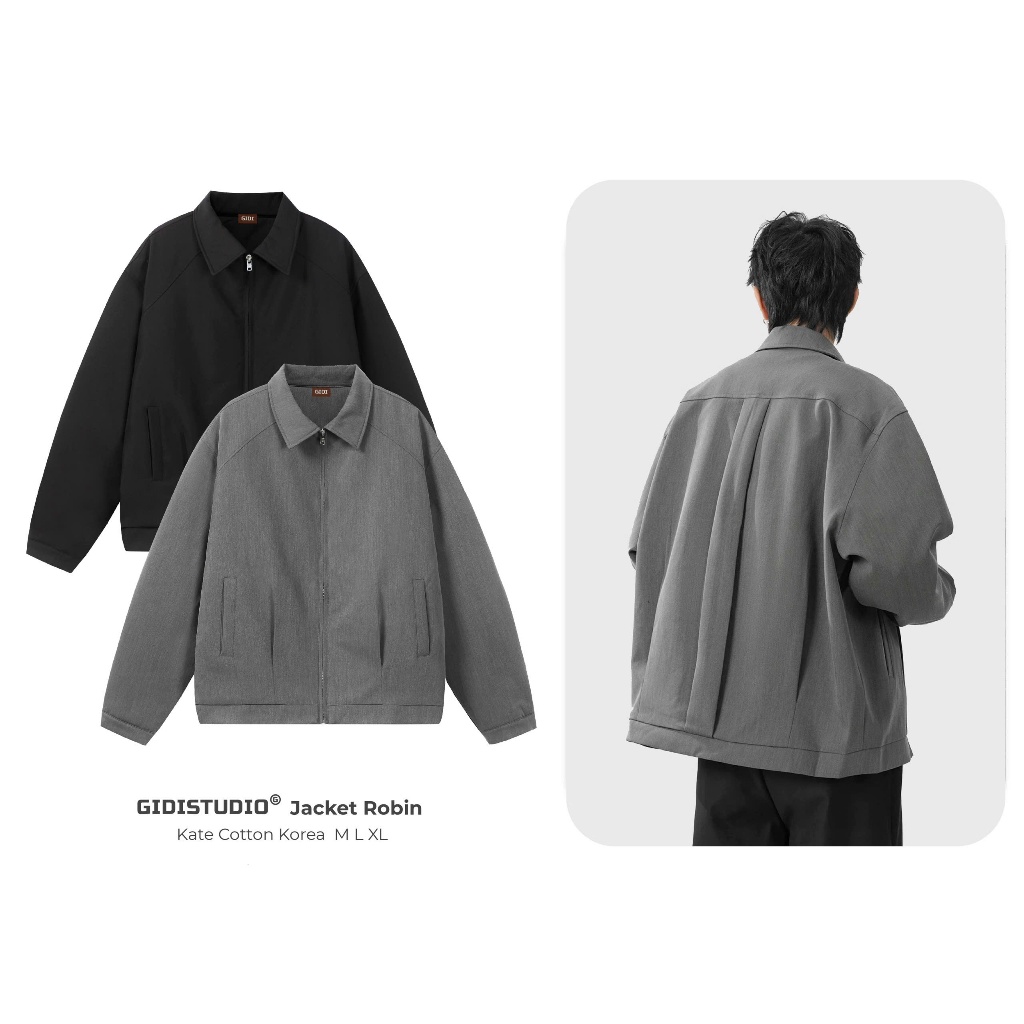 Áo khoác ROBIN vải Tây cao cấp phong cách thanh lịch Nam Nữ Unisex ...