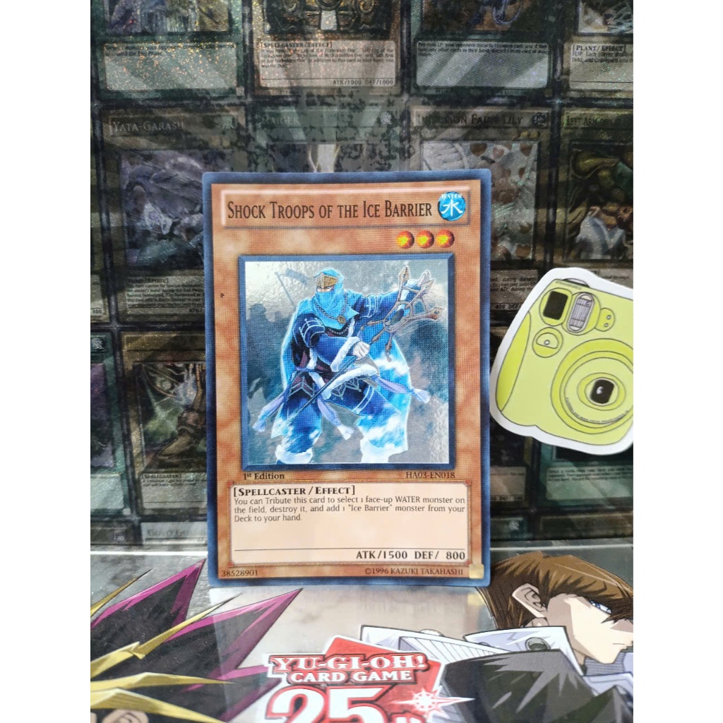 [ Đỗ Lạc Shop ] Thẻ Bài Mint90 Yugioh Monster Shock Troops of the Ice Barrier - Super | Shopee ...