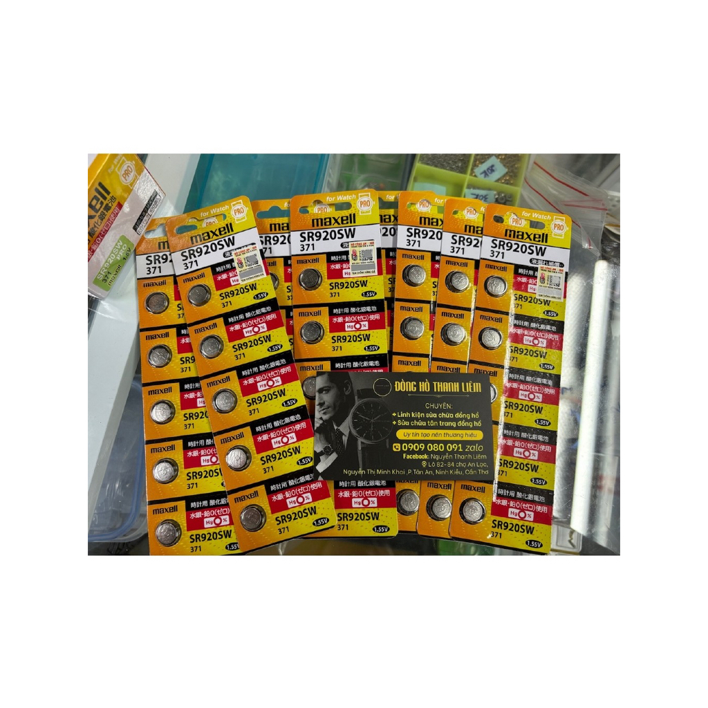 Pin đồng hồ Maxell SR920SW-371 chính hãng | Shopee Việt Nam