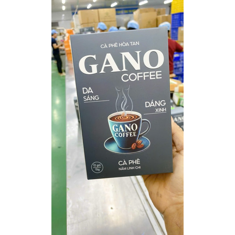 Cà phê không đường Gano Coffee Plus đẹp da giữ dáng | Shopee Việt Nam