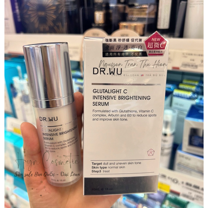 [có bill] Tinh chất Vitamin C dưỡng trắng DR.WU Ultra Micro Vitamin C Brightening Serum 30ml ...