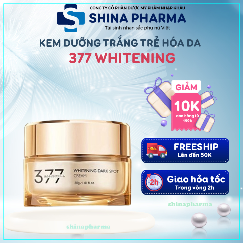 Kem Dưỡng Trắng Da 377 WHITENING DARK SPOT CREAM - KEM WHITENING CREAM ...